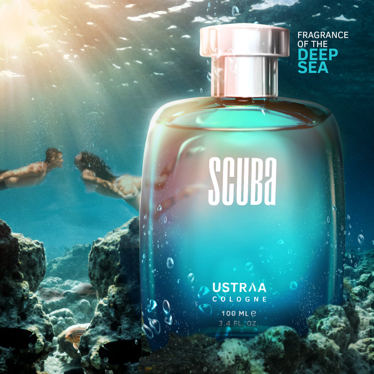 Buy Ustraa Scuba Cologne Fresh Perfume for Men 100ml Online at Best Prices on Woovly Offers Reviews Product Features